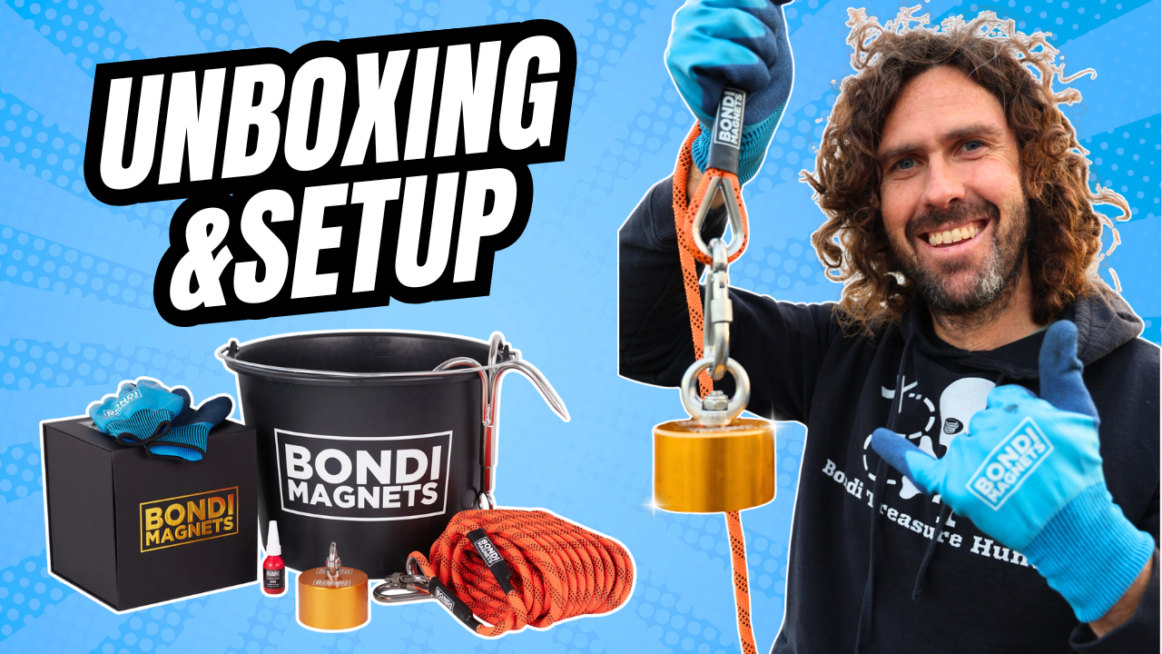 How to Set Up Your Magnet Fishing Kit | Beginner Guide by Bondi Magnets