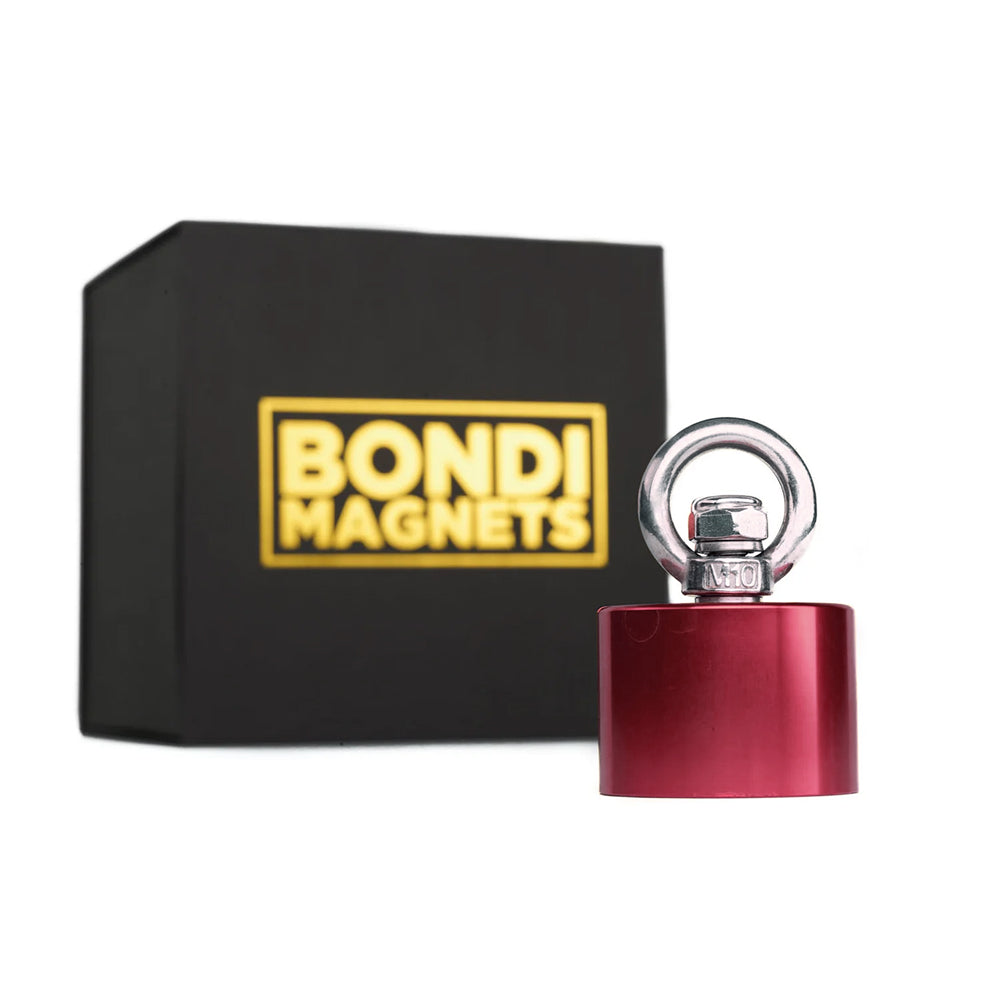 The Nugget Pink magnet - 760 kg / 1680 lbs – Bondi Magnets, specially ...